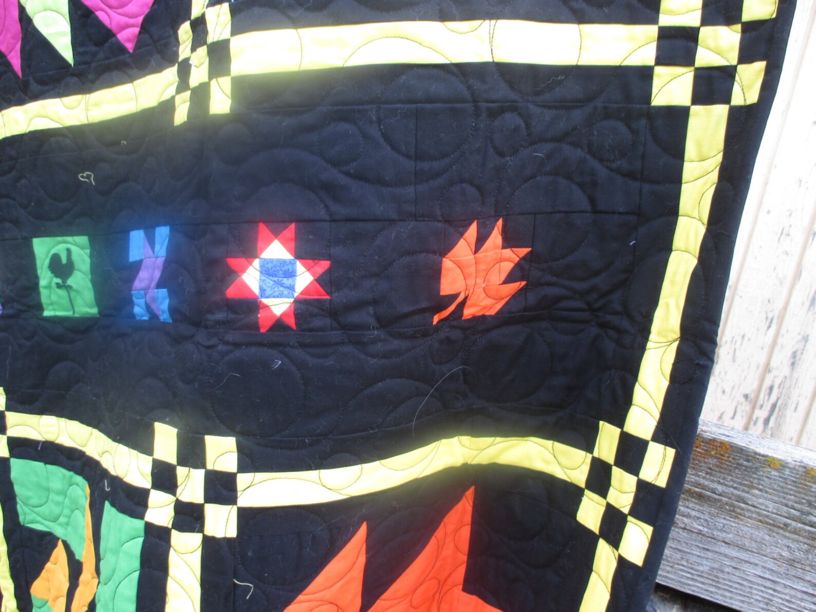 Amish Barn Quilt Amish Barn Quilt Wall Hanging Bright - Etsy