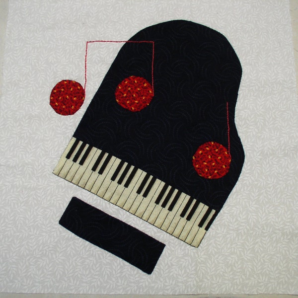 Piano Quilt Pattern - Etsy