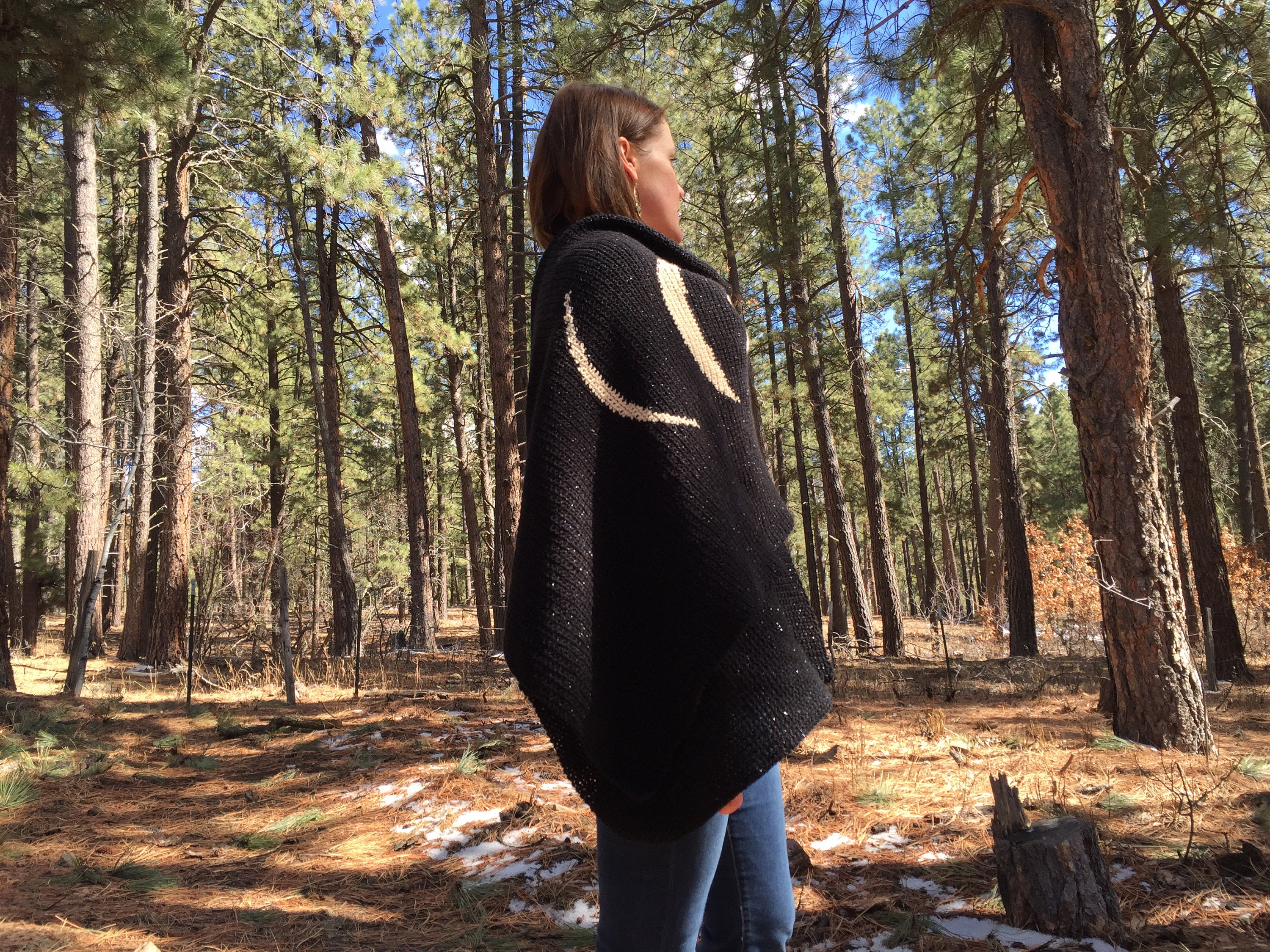 It's Just A Phase Wrap Crochet Pattern, Moon Phases Shawl, Non-profit ...
