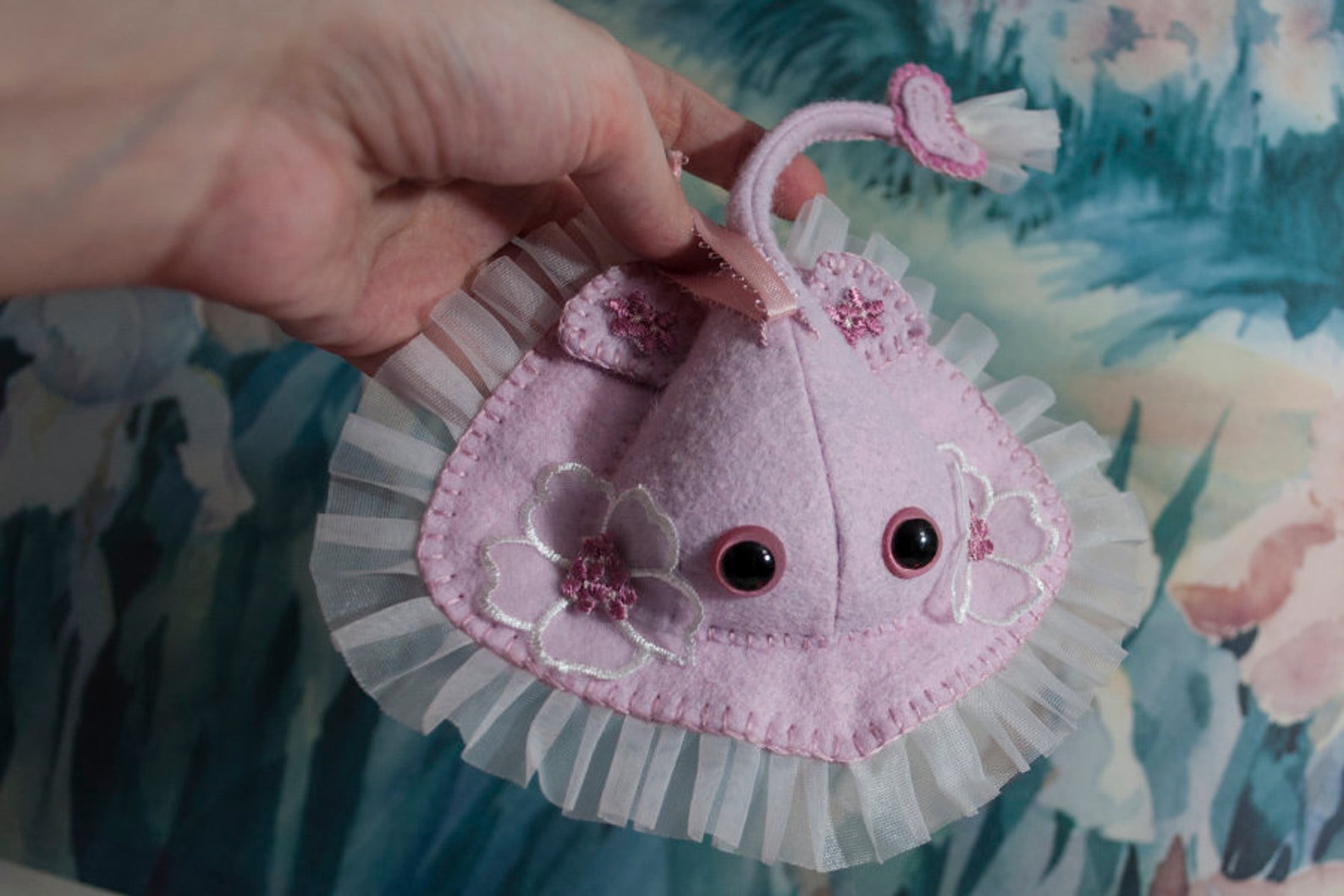 Loveray Stingray Ray Plushie Sewing Pattern and Tutorial, Valentine's ...