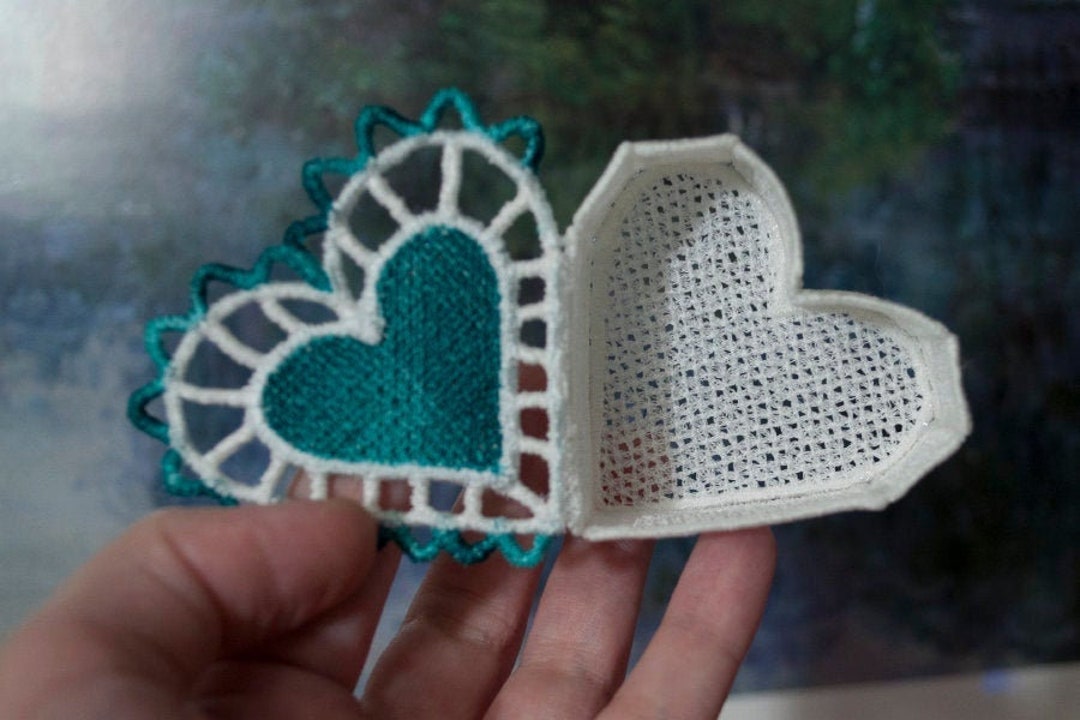 Valentine's Day, 3D FSL, Free Standing Lace, FSL Box, Digital Download ...