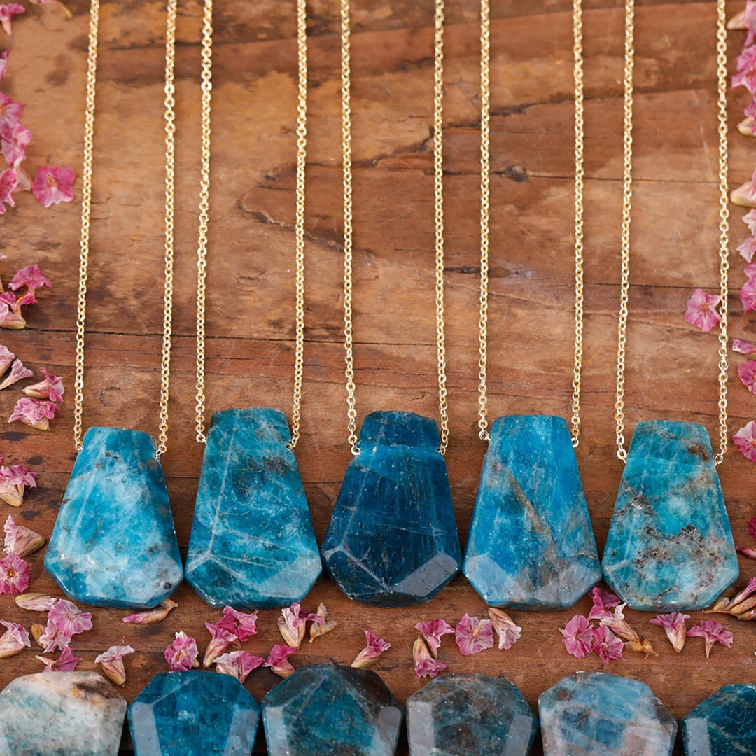 Natural Crystal Necklace, Stone Necklace Gemstone Necklace Stone ...