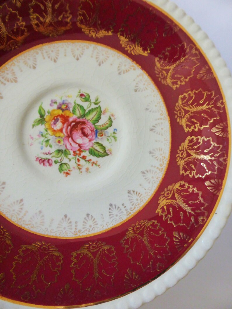 Solian Ware Soup Bowls Pair of 1940s Bowls with Saucers | Etsy