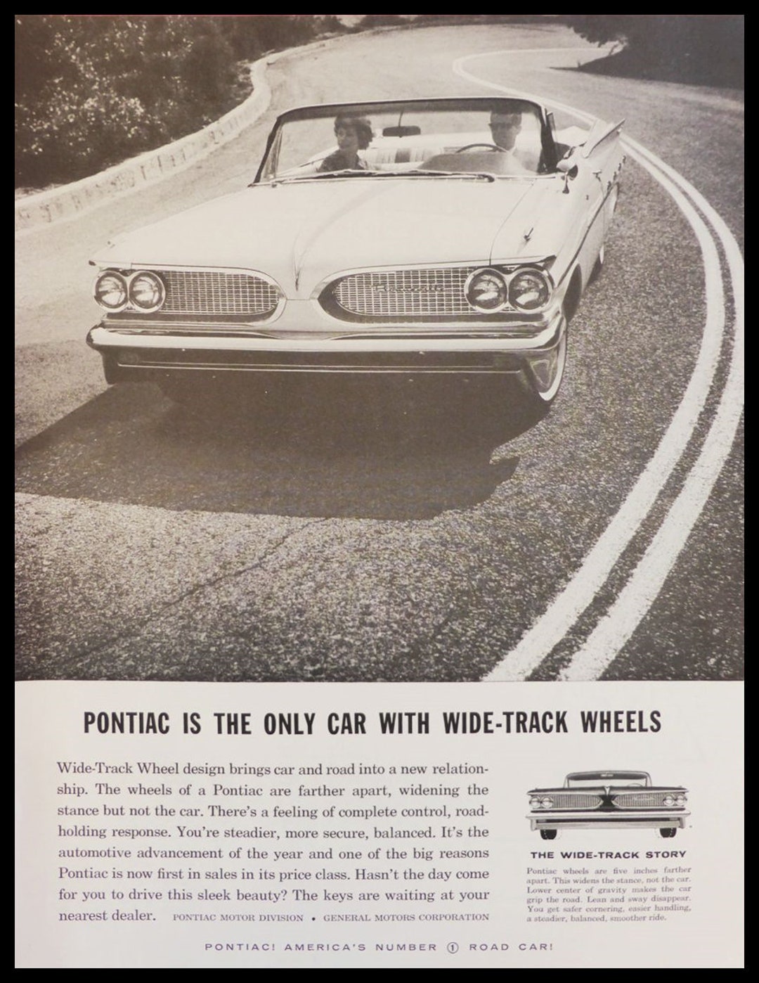Vintage Magazine Car Ad Pontiac Magazine Advertisement Mid - Etsy Australia