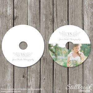 CD/DVD Label Templates Wedding Photography CD Stickers Photo Photoshop ...