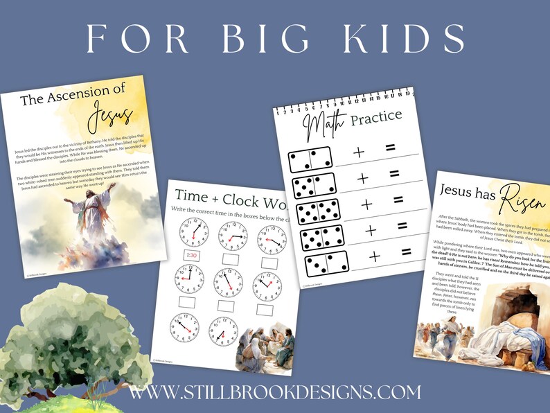 EASTER Unit Study - Christian Easter Printable - Crucifixion ...