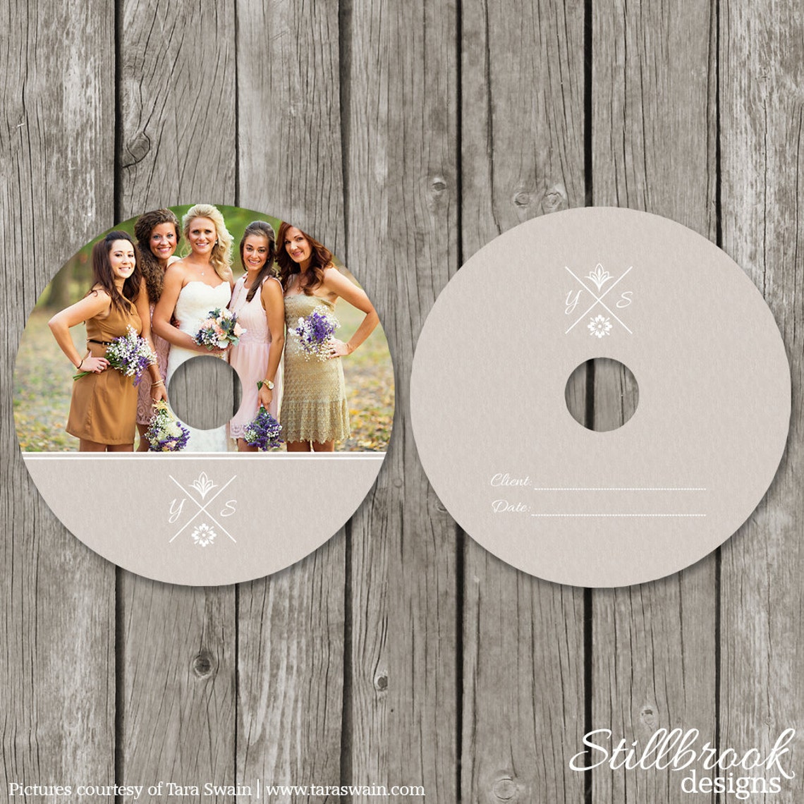 CD Label Template Wedding Photography DVD Labels Kraft Photo Cd Design ...
