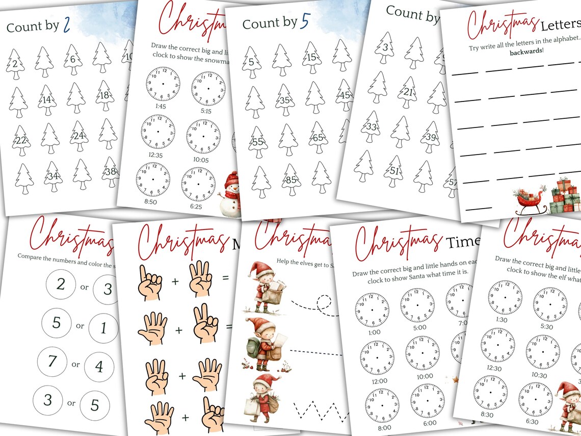 CHRISTMAS Unit Study - Christmas Activities for Kids - Christmas ...