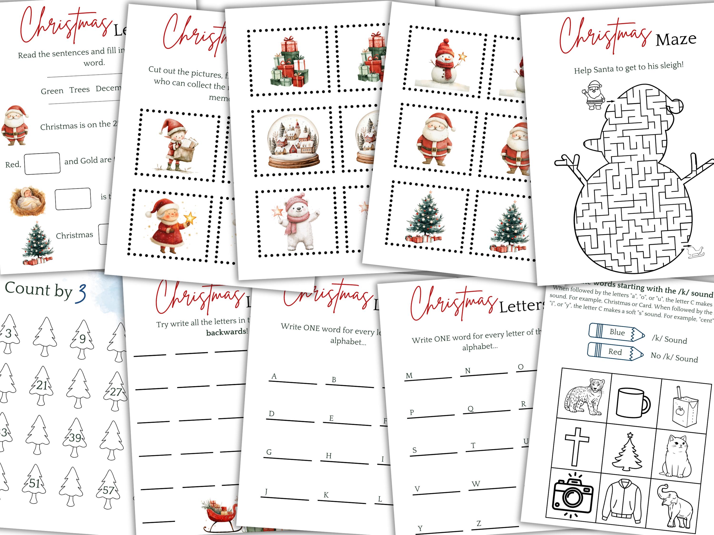 CHRISTMAS Unit Study - Christmas Activities for Kids - Christmas ...