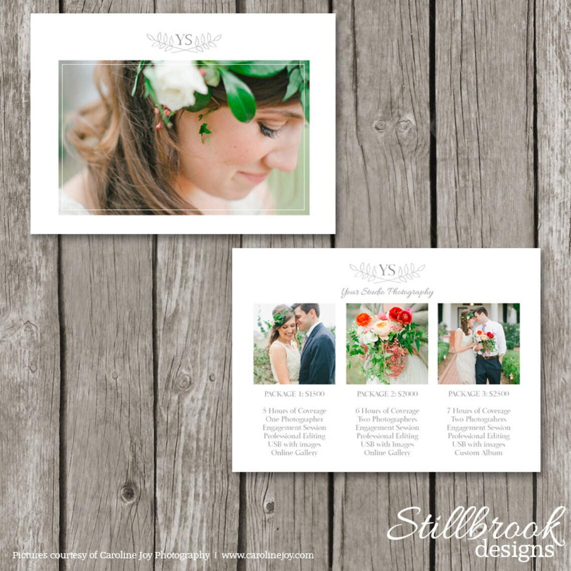 Photography Packages & Pricing Guide Studio Price List Template ...