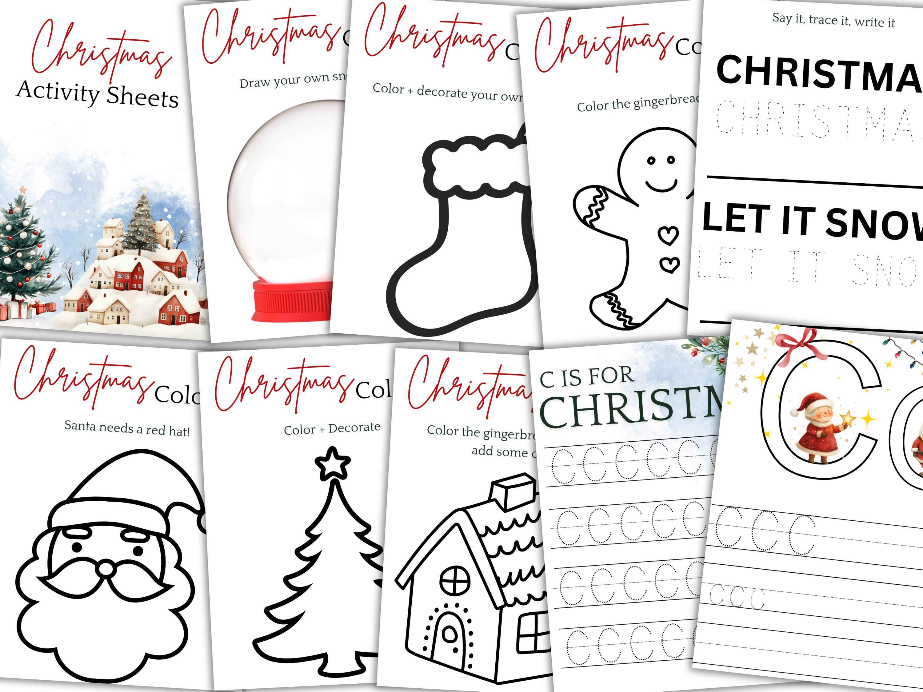 CHRISTMAS Unit Study - Christmas Activities for Kids - Christmas ...