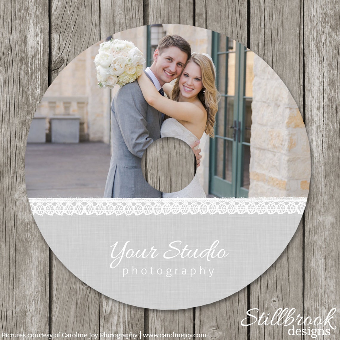 CD/DVD Label Templates - Wedding Photography CD Label Cover - Photo Dvd ...
