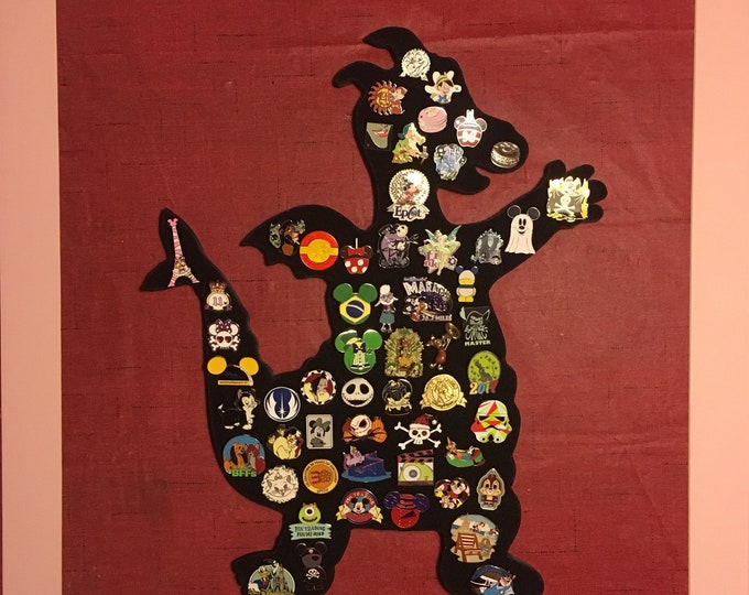 Figment of Imagination Disney Pin Display Board Epcot Festival of the ...