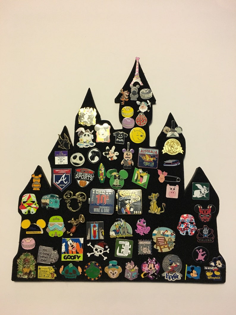 Disneyland & Magic Kingdom Disney Pin Display Board 17 - Etsy