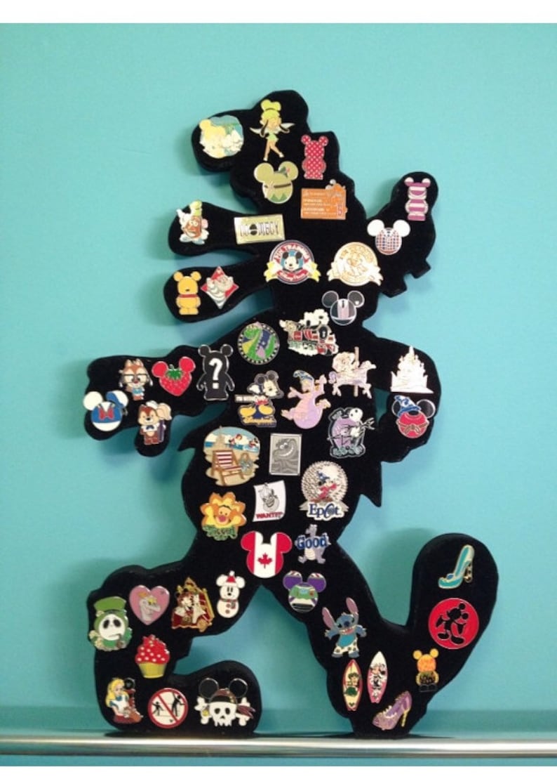 Disney Goofy Pin Display Board 20 Tall Fit Approx 55 - Etsy