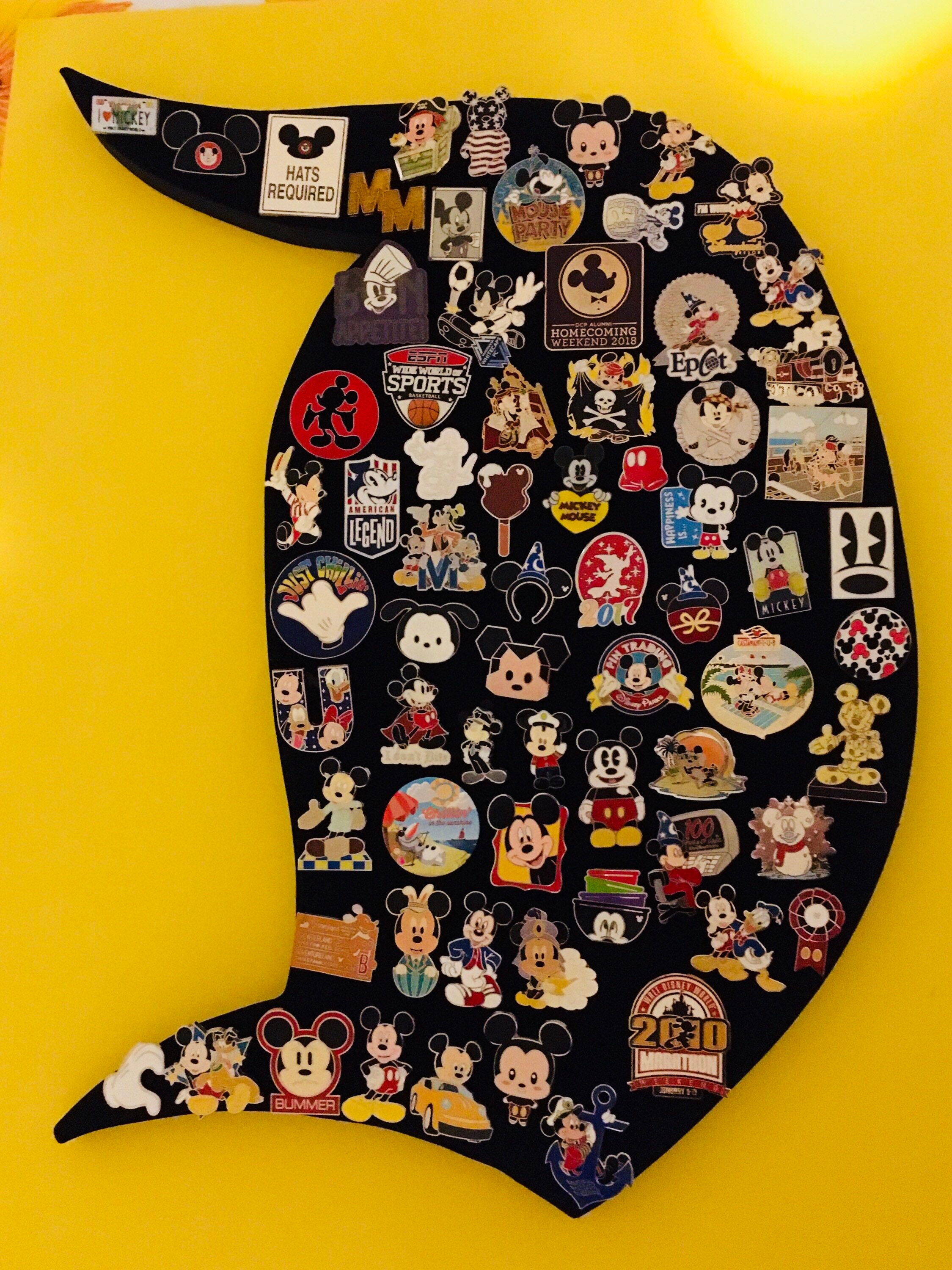 Disneyland Pin Display Board Large and Small Pin Collector Board ...