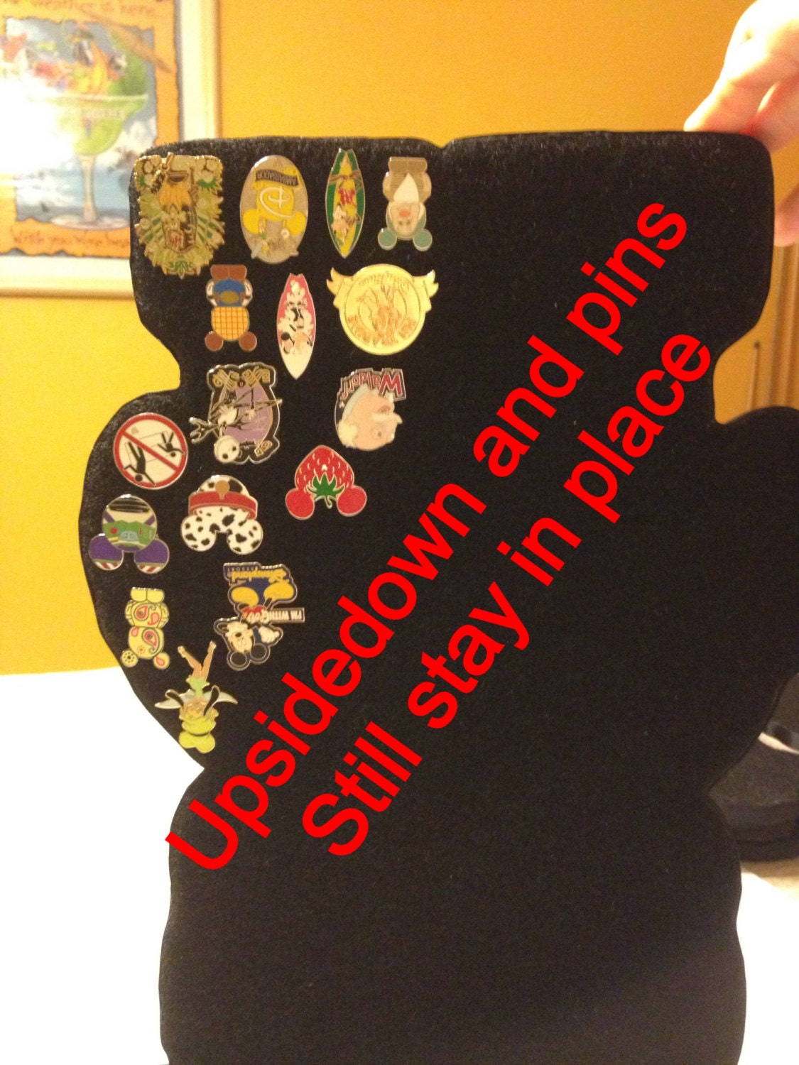 Mickey Mouse Pin display board. Showcase and Hold your pin lot | Etsy