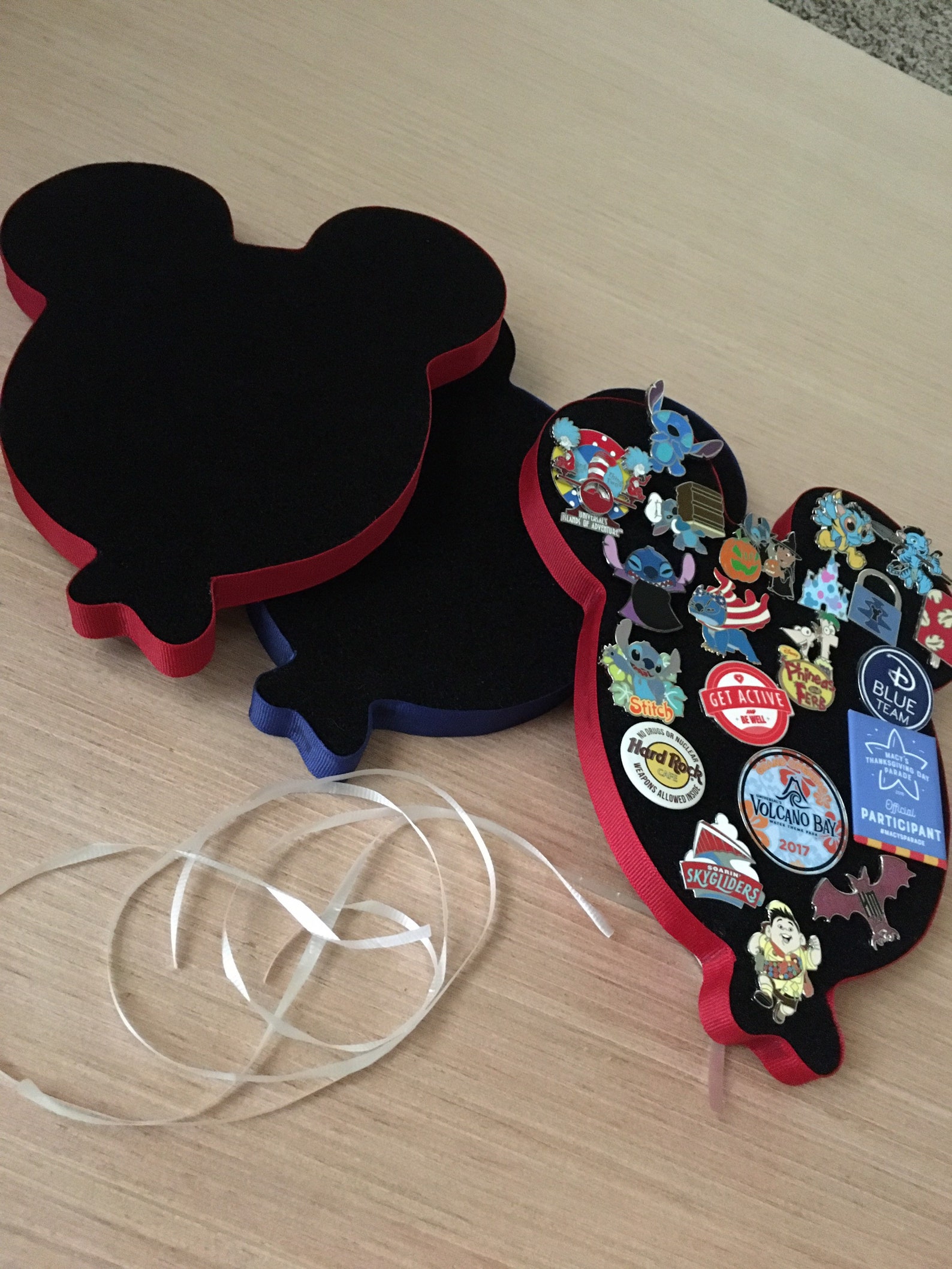 Disney Mickey Balloon Pin Display Board With Color Edges Pin | Etsy