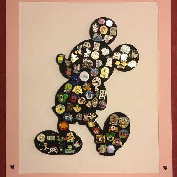 Mickey Mouse Pin Board - Etsy