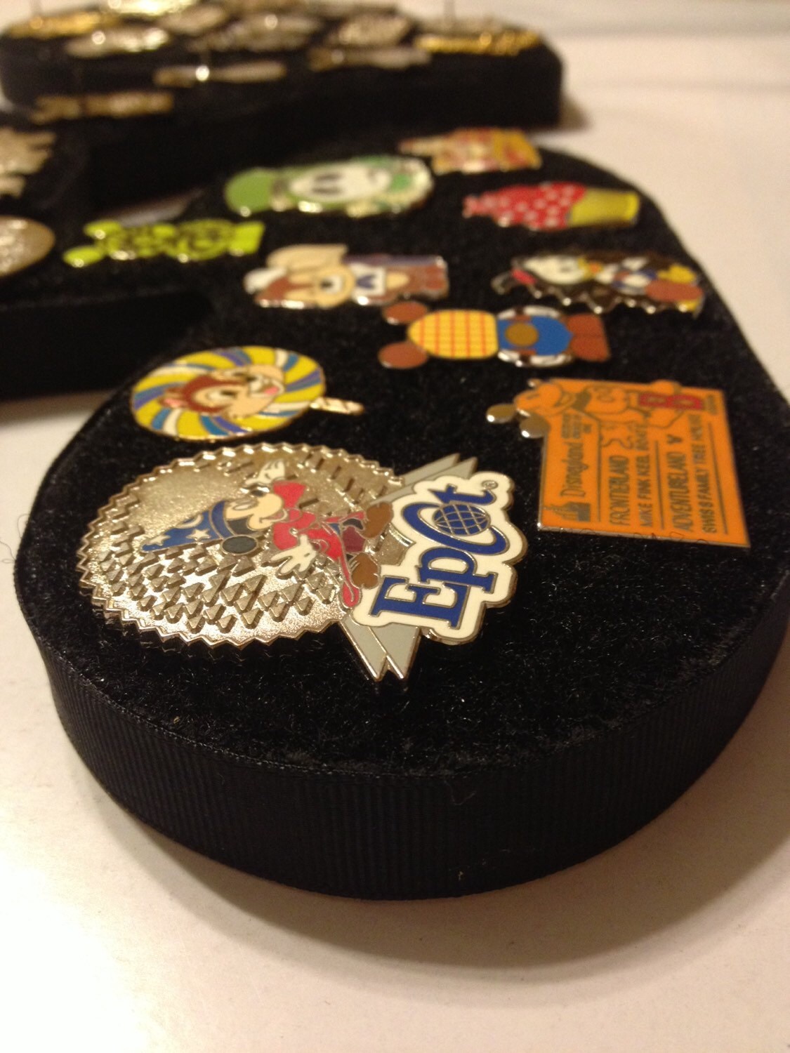 Xl Mickey Mouse Icon Disney Pin Display Board Can Hold About | Etsy