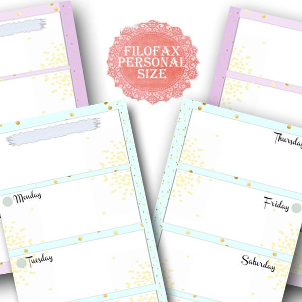 Filofax Personal - Etsy