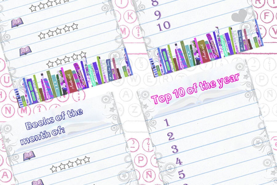 Filofax A5 Size Books Tracker 2 Insert Pages Cute Design - Etsy