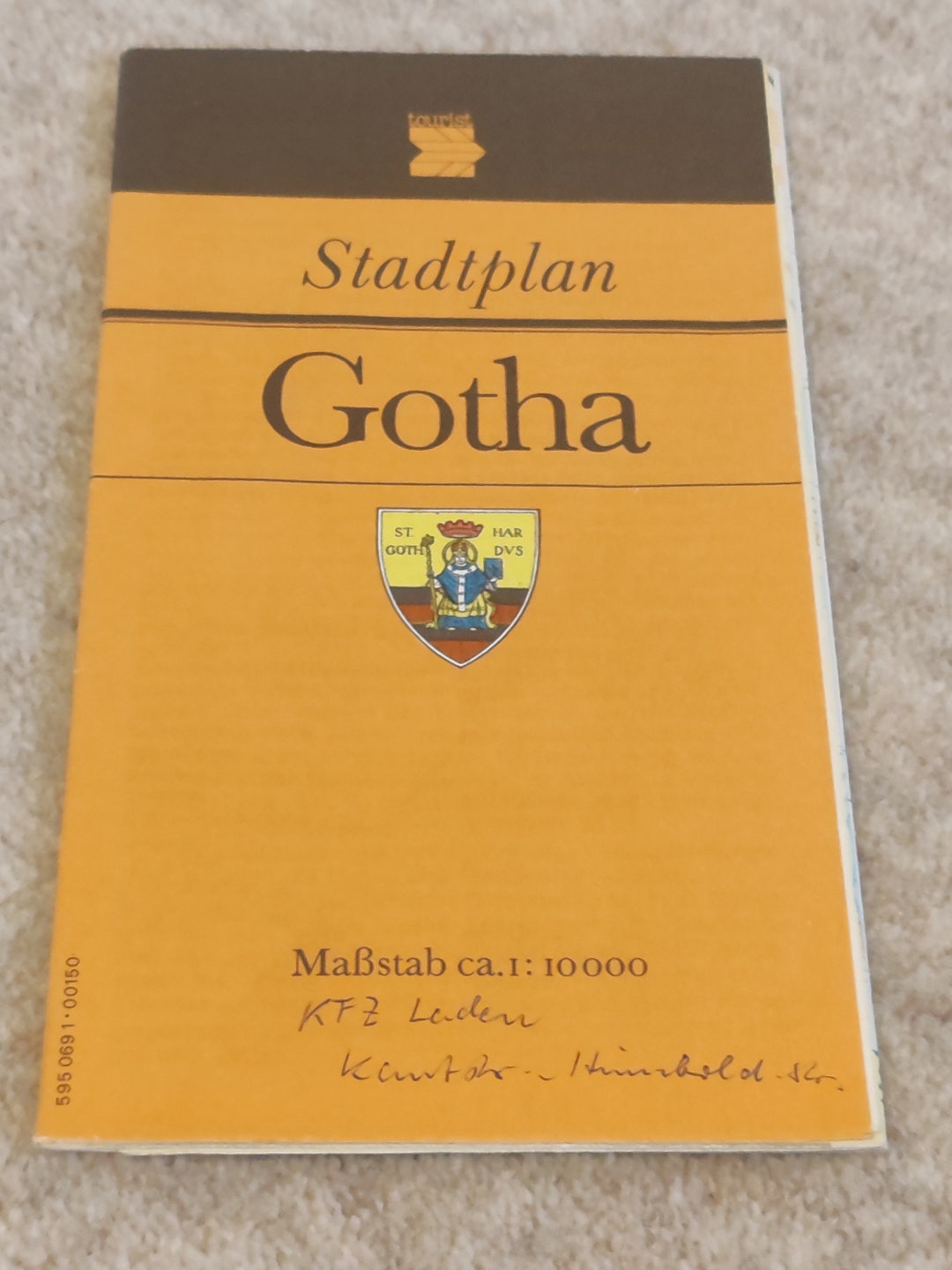 Stadtplan Der DDR - East Germany City Plan - Gotha - 1987 - Etsy