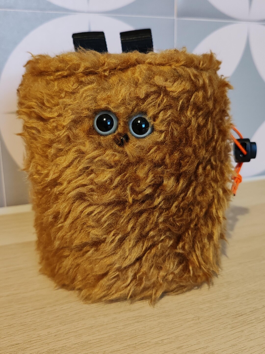 Fluffy Monster Chalk Bag (with Rip-stop Liner) and Squeaker - Mabel ...