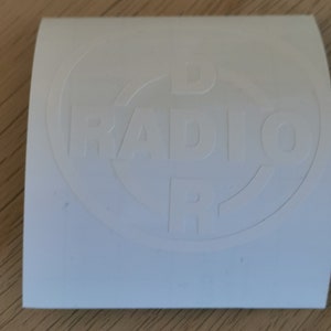 Car Vinyl Sticker - DDR - East Germany - Radio DDR 1 - Etsy