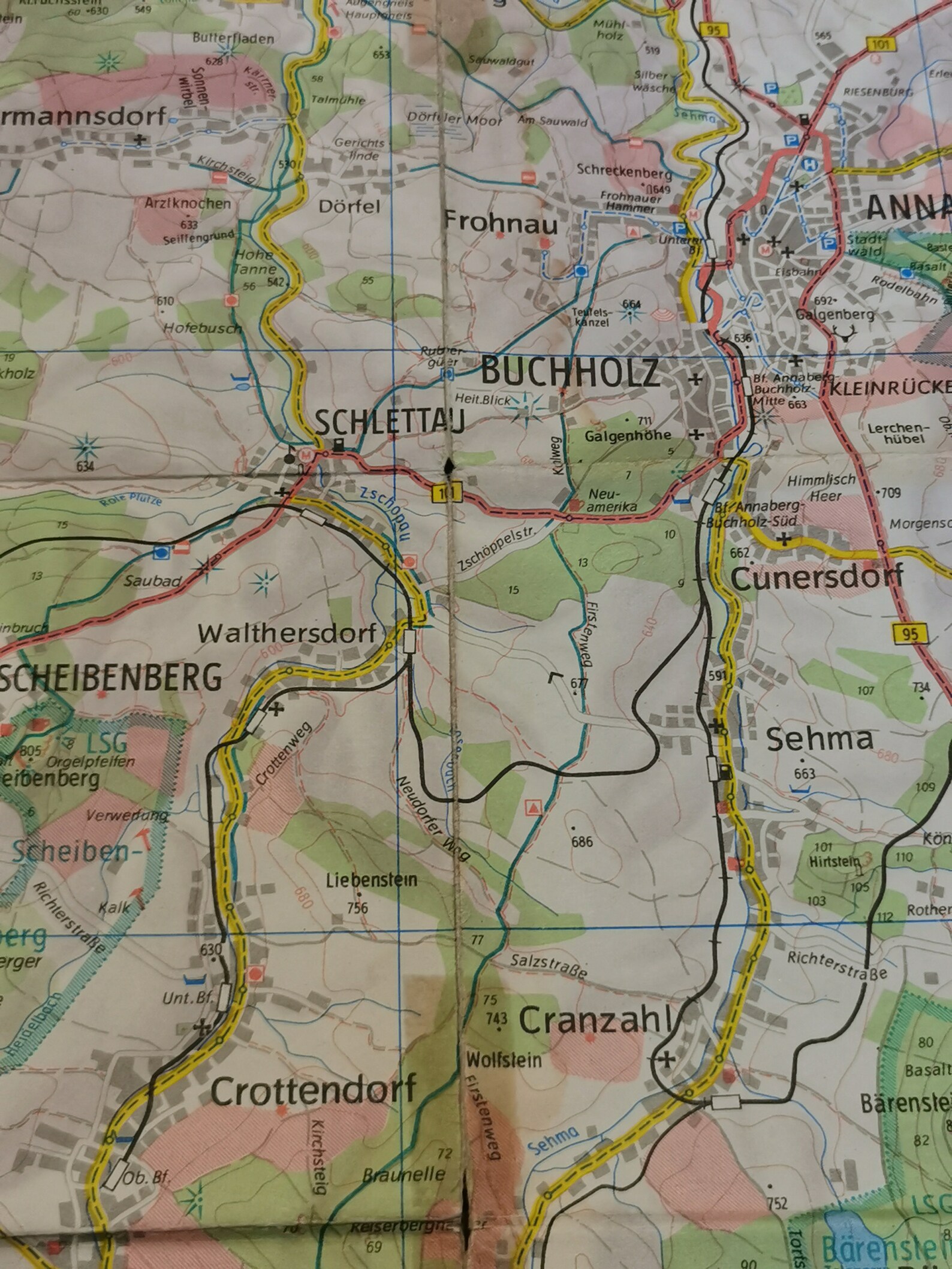 Wanderkarte Der DDR Water Sports Maps of the GDR - Etsy