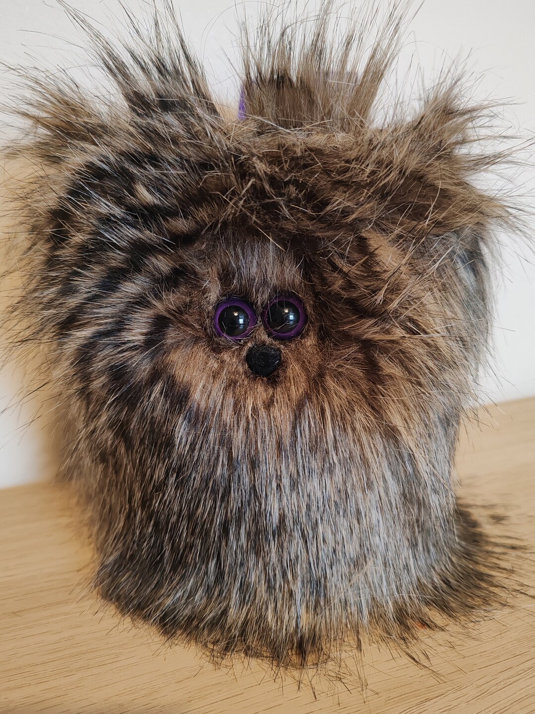 Fluffy Monster Chalk Bag with Rip-stop Liner Earnest - Etsy
