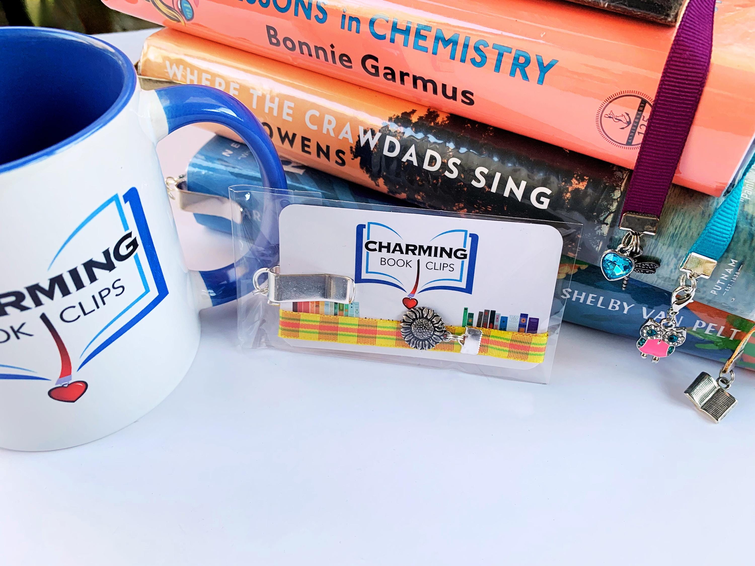 Sun & Cloud Sunshine Attachable Bookmark Gift - Special clip attaches ...