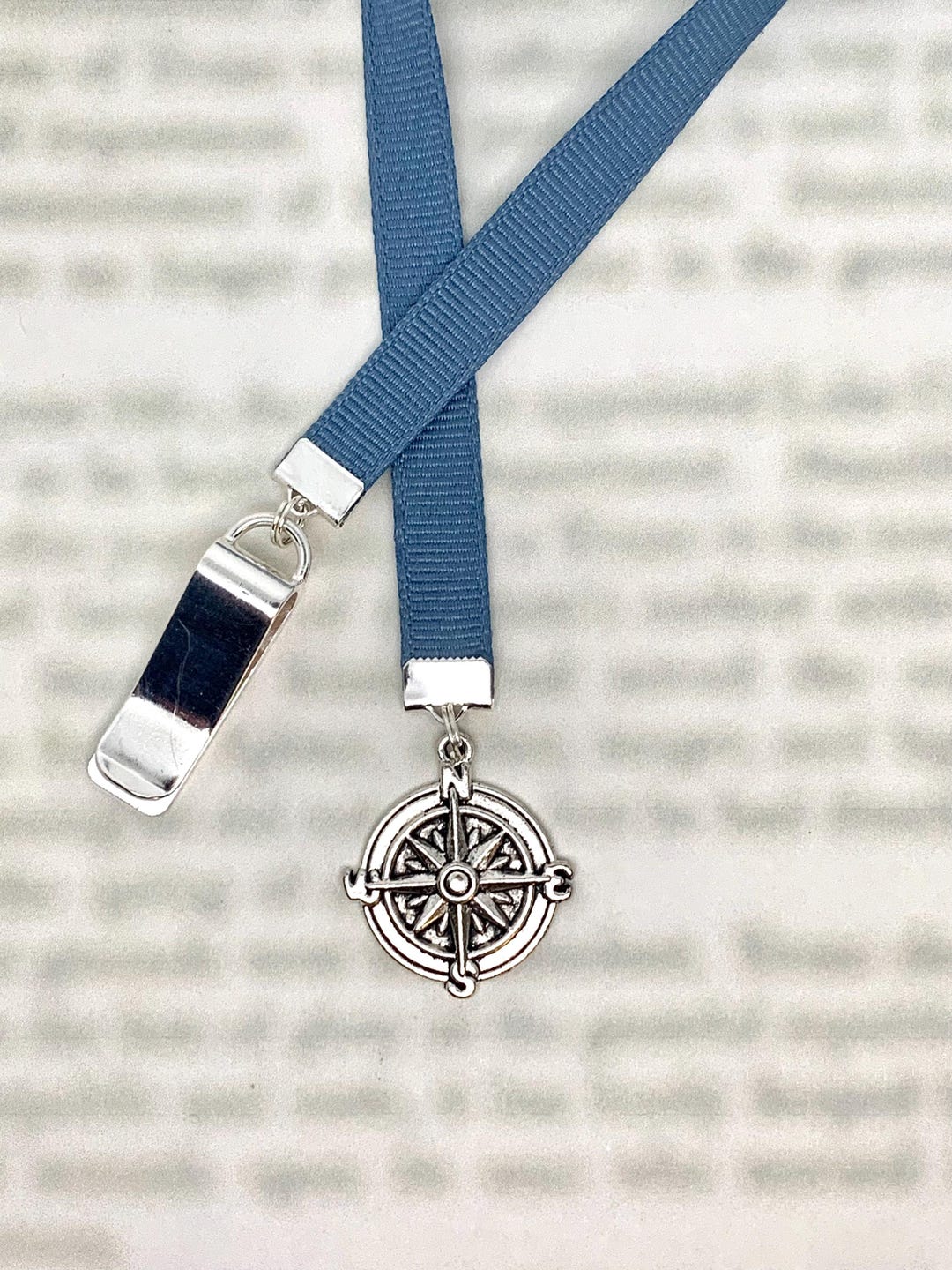 Compass Rose Nautical Attachable Bookmark / Wanderer Traveller ...