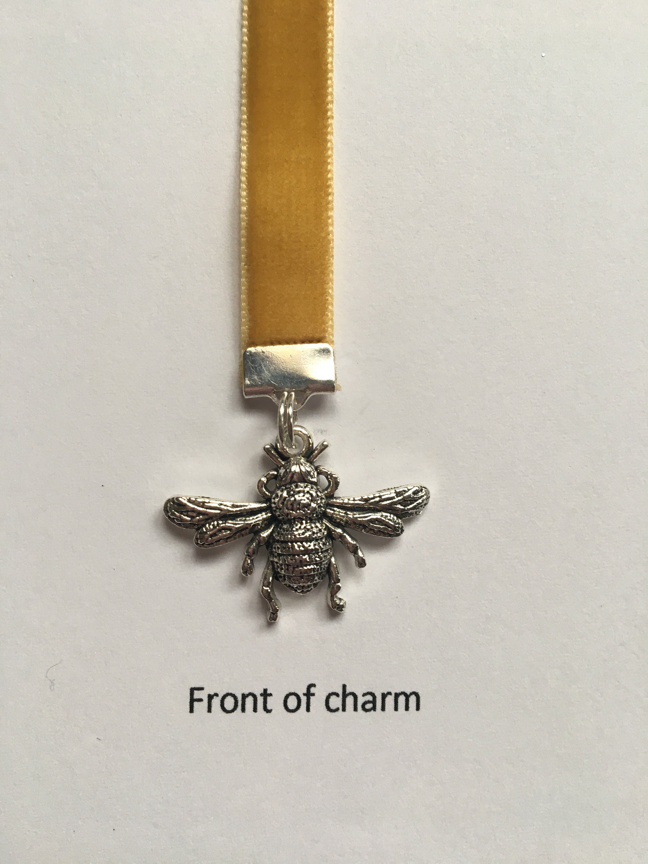 Bee bookmark / Bee Keeper bookmark / Cute bookmark - Attach to cover ...