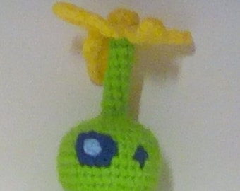 Bulbmin Pikmin Plush Handmade Crochet Amigurumi - Etsy