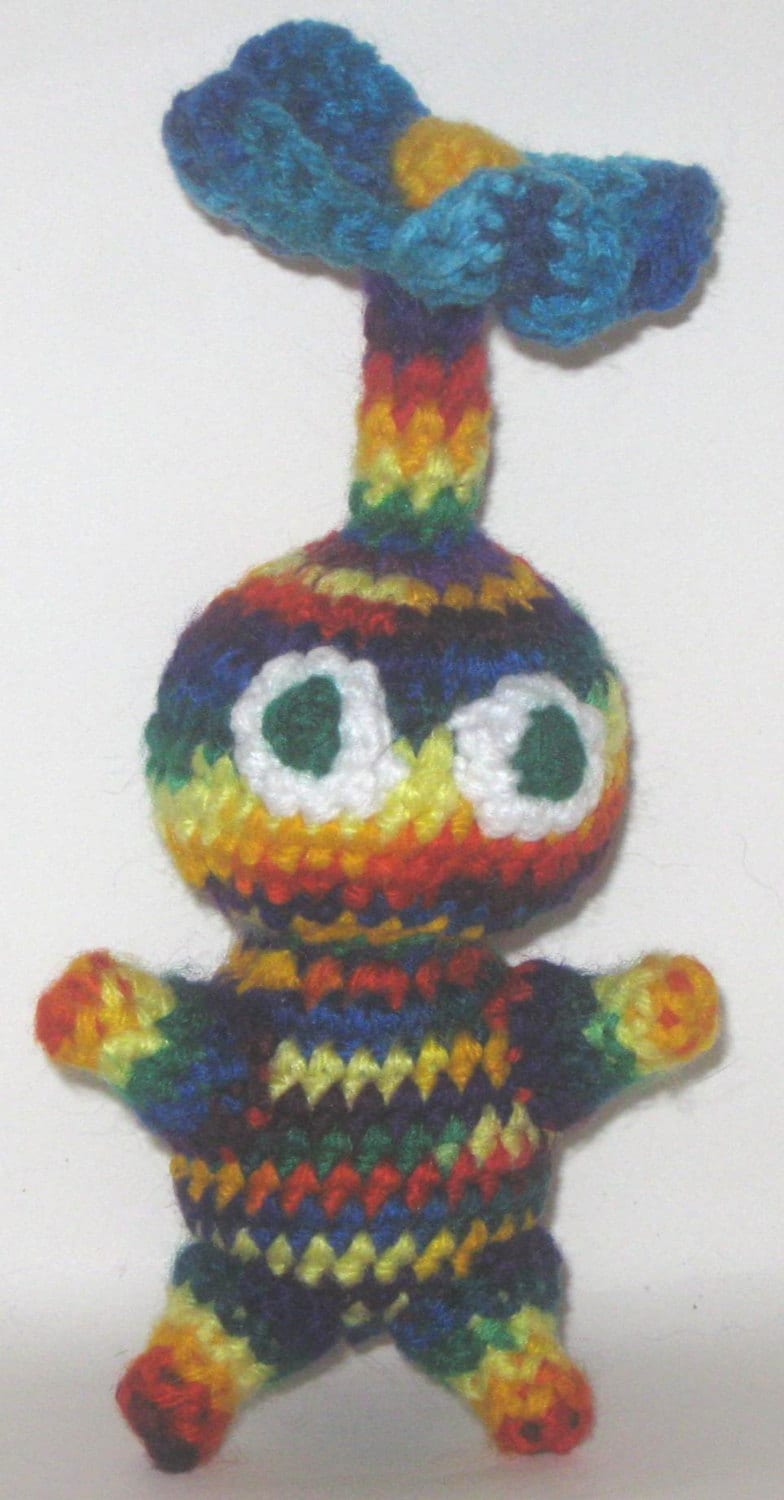 Rainbow Pikmin Plush Handmade Crochet Amigurumi - Etsy