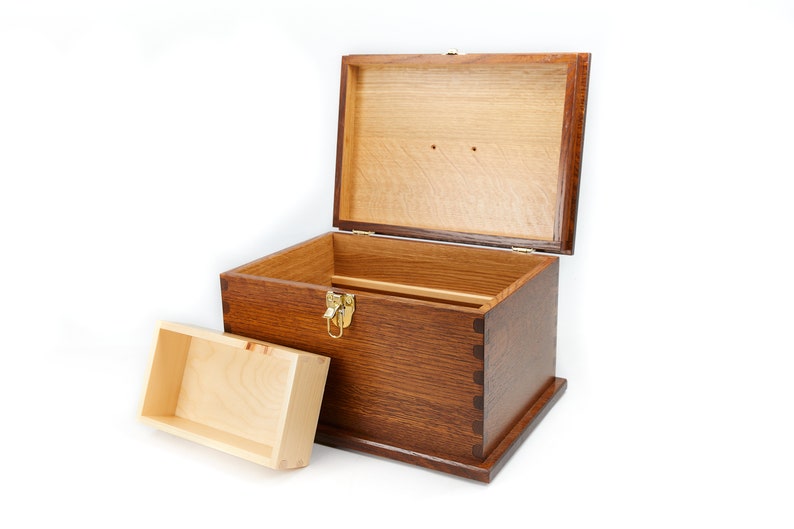 Deluxe Quarter Sawn White Oak Shine Box 100% Handmade in USA - Etsy