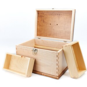 Deluxe Maple Shoe Shine Box 100% Handmade in USA (ready to Ship) - Etsy