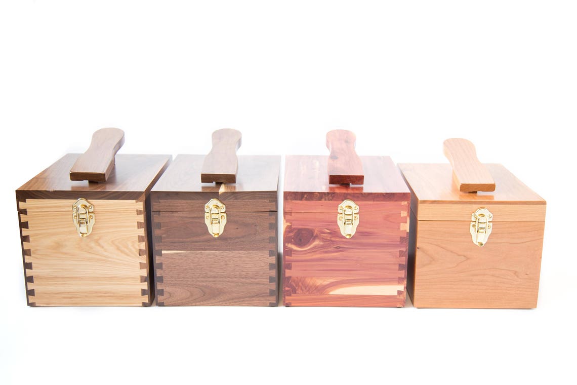 Cedar Shoe Shine Box 100% Handmade in USA ready to ship | Etsy