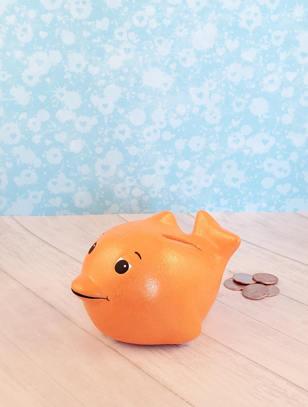 Gold Fish Piggy Bank, Fish Piggy Bank, Piggy Bank, Bank, Baby Bank ...