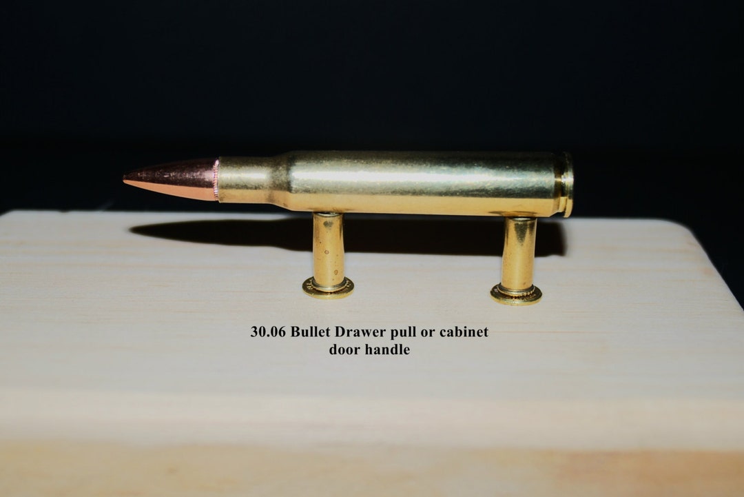 30.06 Bullet Drawer Pulls or Cabinet Handles - Etsy