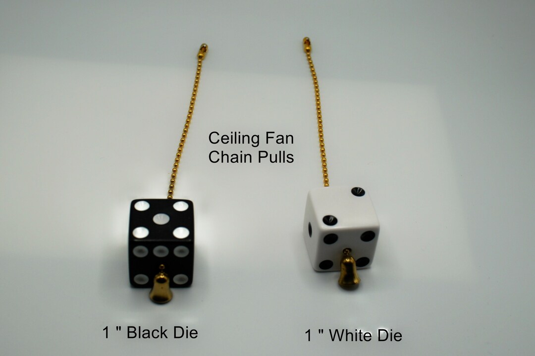 1 Inch Dice Ceiling Fan/light Chain Pull - Etsy
