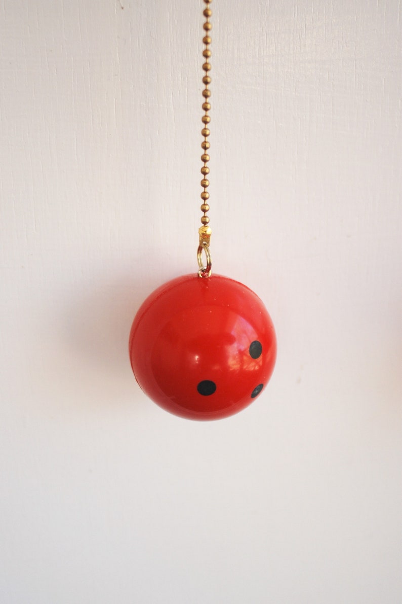 Handcrafted Bowling Pin And/ or Bowling Ball Ceiling Fan Chain - Etsy