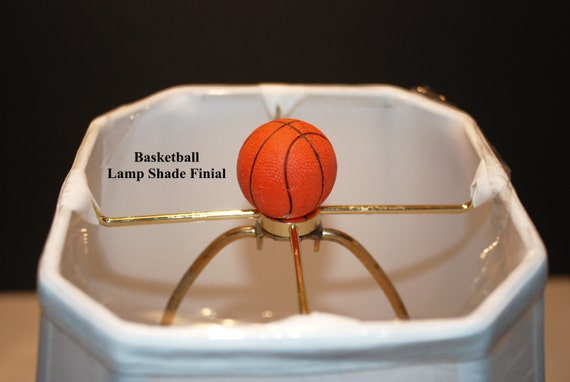 New Handcrafted Sports Ball Lamp Shade Finials | Etsy