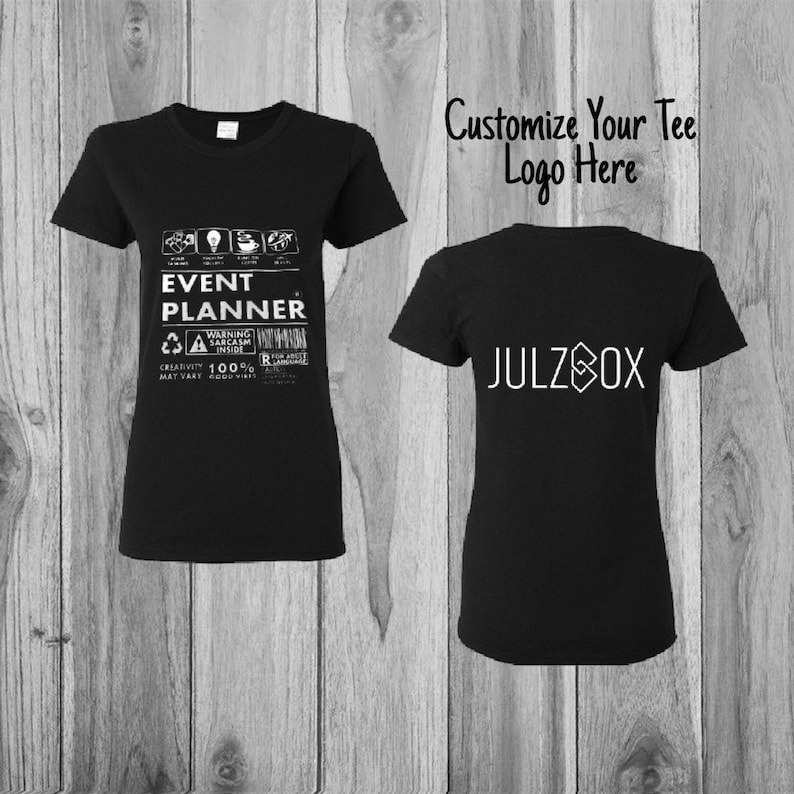 Event Planner Tee Shirt - Etsy