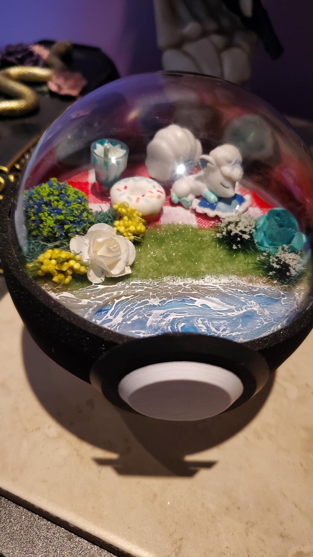 Alolan Vulpix Small Terrarium - Etsy