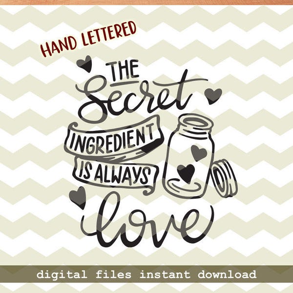 Secret Ingredient Svg - Etsy