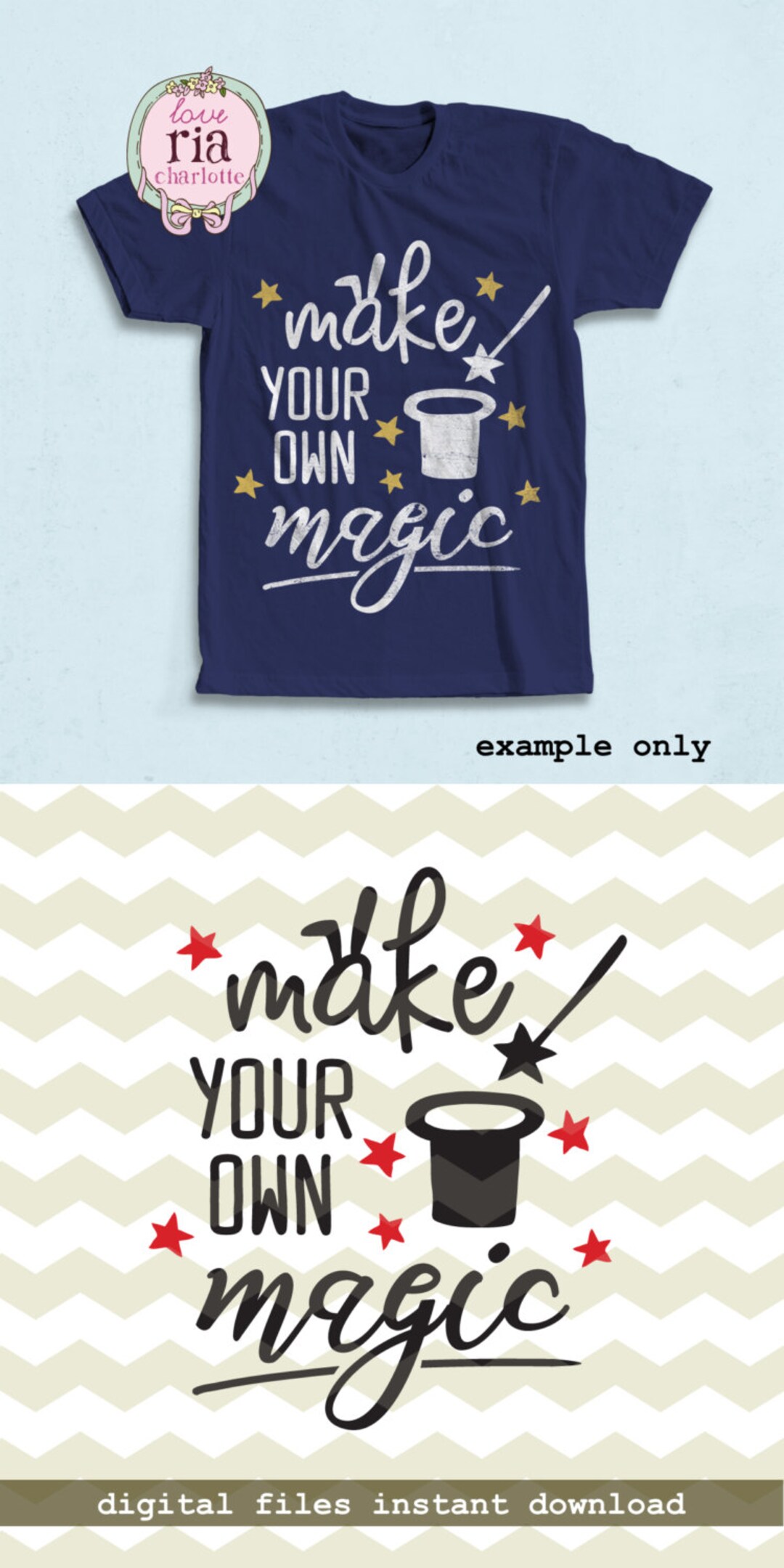 Make Your Magic, Cute Fun Magic Wand, Bunny Rabbit, Digital Cut Files ...