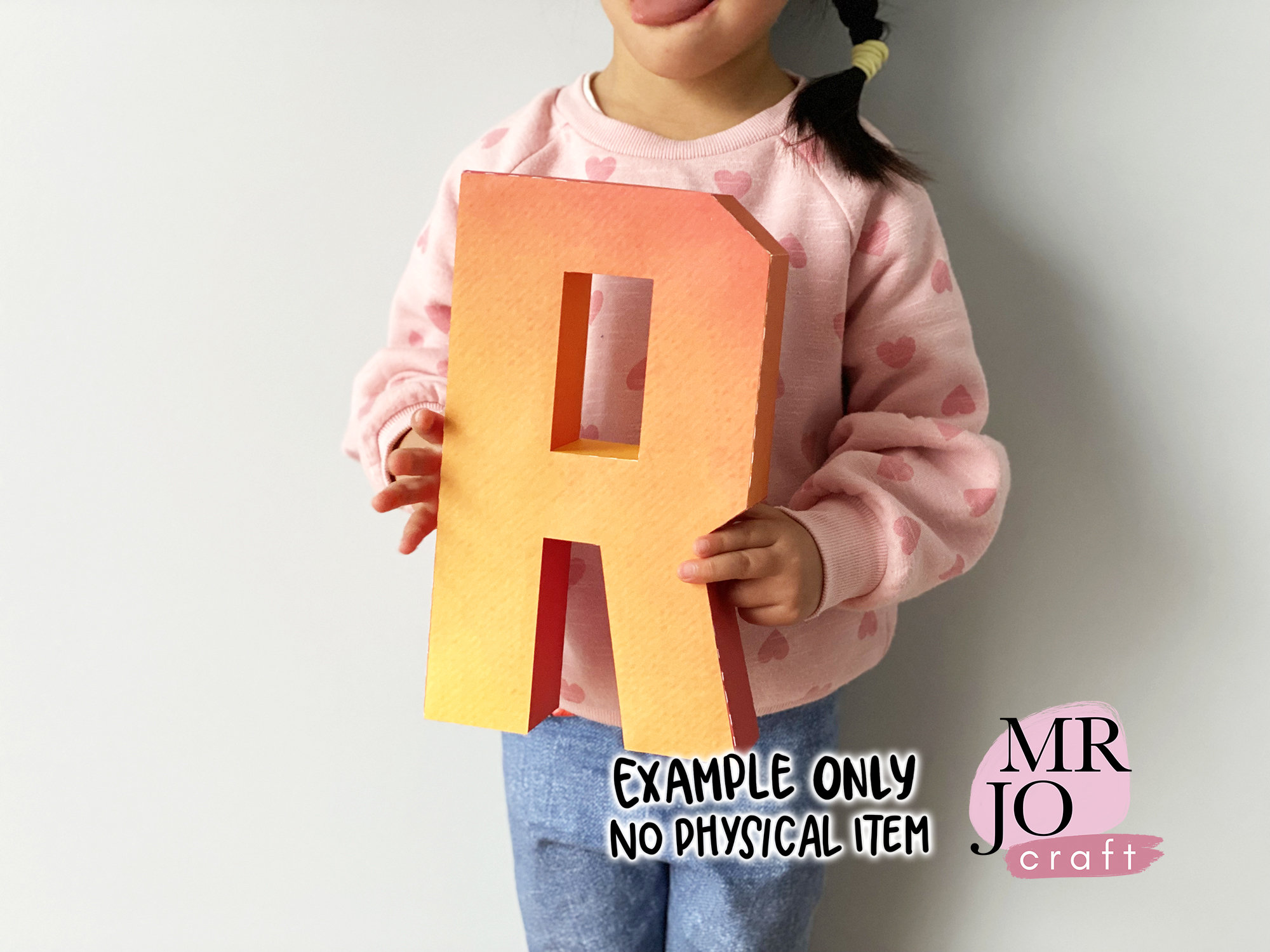 10 Height BIG 3D Alphabet Letters A-Z Digital Download - Etsy Australia