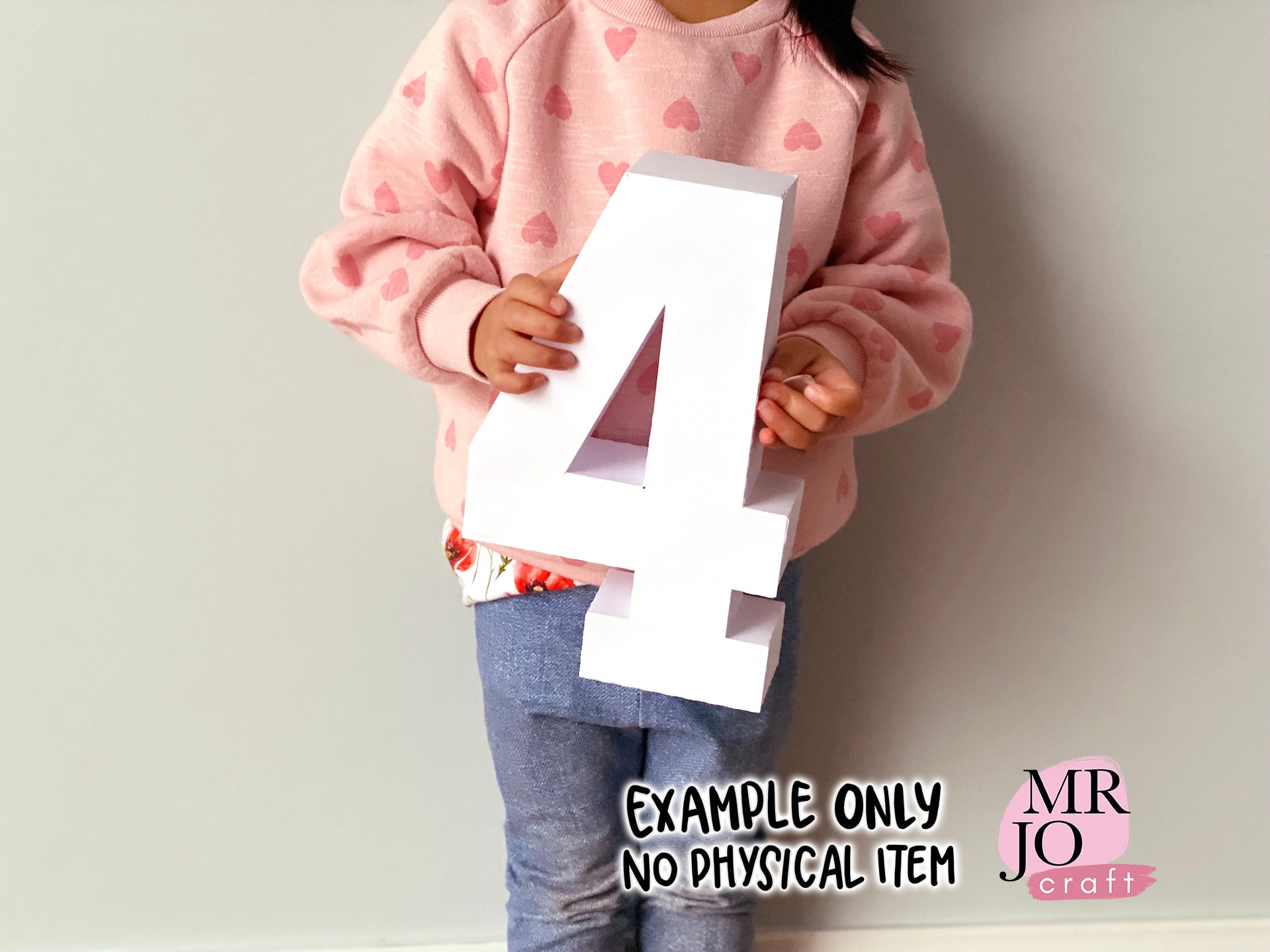 10 Height BIG 3D Numbers 0-9 Hashtag Social Media - Etsy